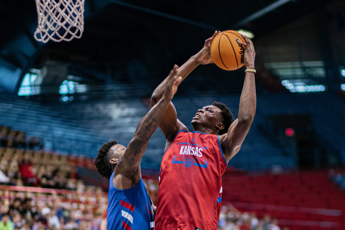 11 hours after arrival on campus, Kansas freshman MJ Rice shows off all ...